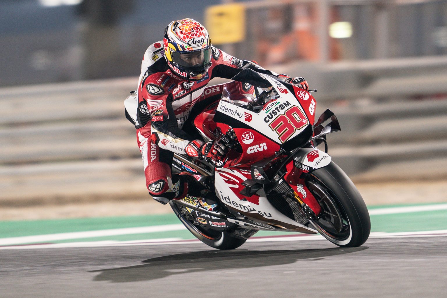 TAKA UPBEAT DESPITE UNFORTUNATE END TO FP2 IN DOHA – Honda LCR IDEMITSU | 30